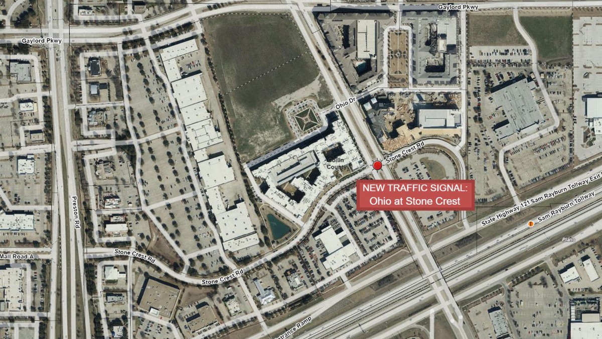 New Traffic Signal on Ohio Drive at Stone Crest Road : r/FriscoTX